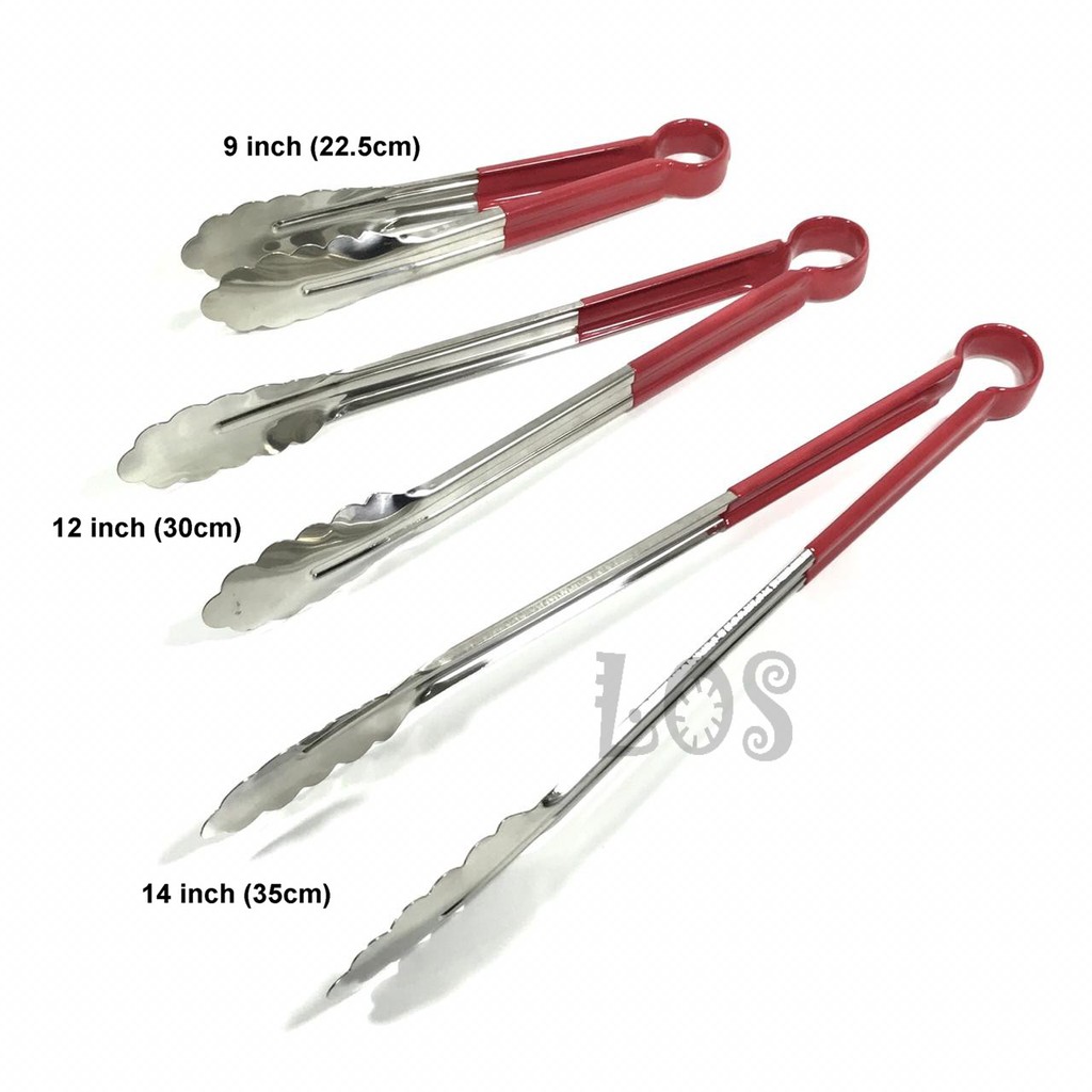 Jual Capit Makanan / Kue / Gorengan STAINLESS GAGANG MERAH | Shopee ...