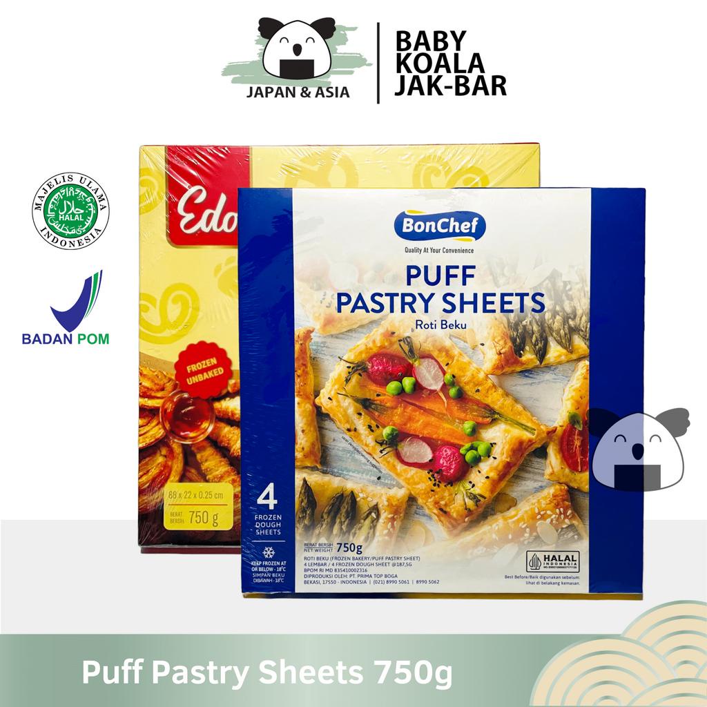 Jual PUFF PASTRY Croffle Sheet EDO & BONCHEF 750 g Halal | Kulit Zuppa ...