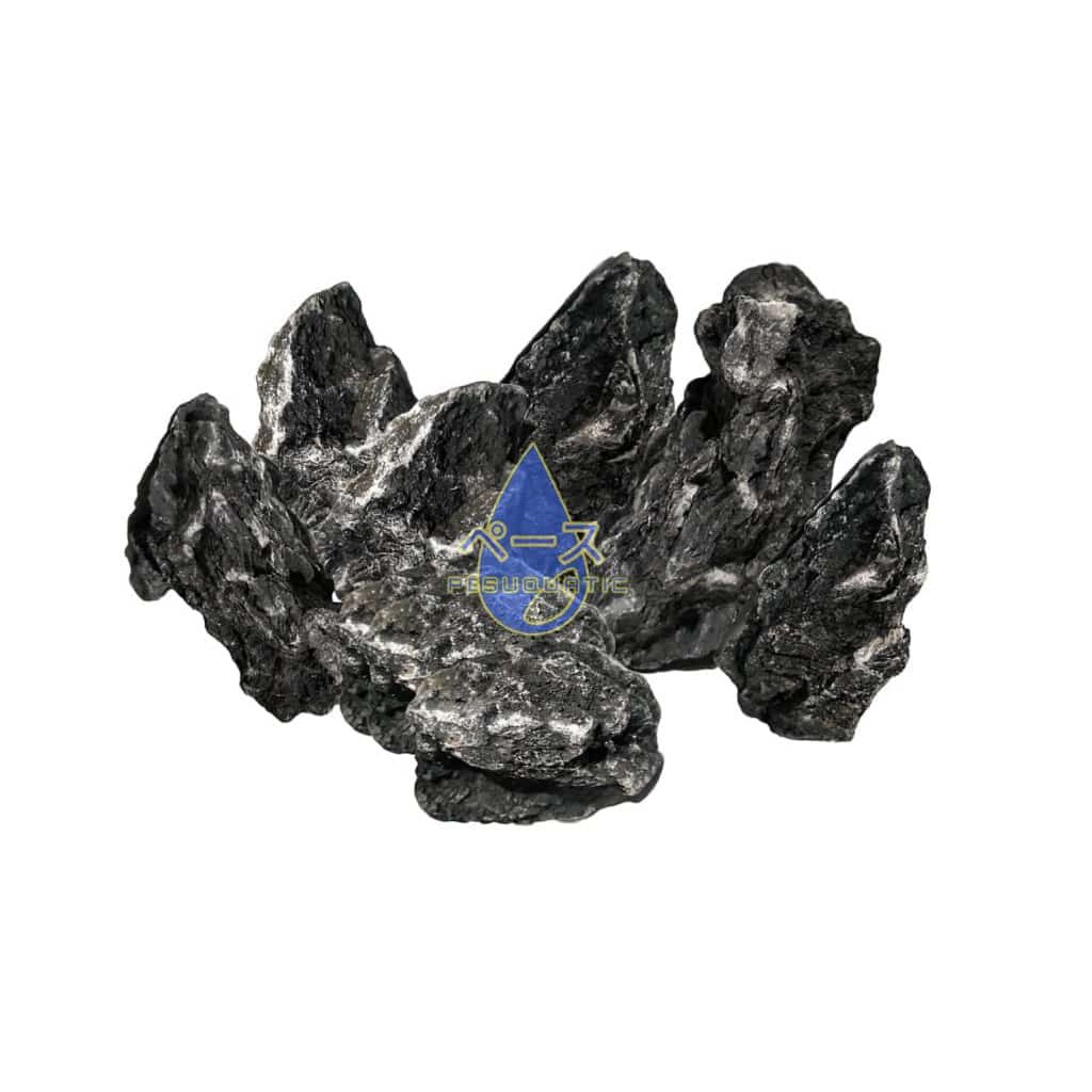 Jual Batu Kreket Aquarium Aquascape MIRIP CORAK SIRIYU BLACK 1KG ...