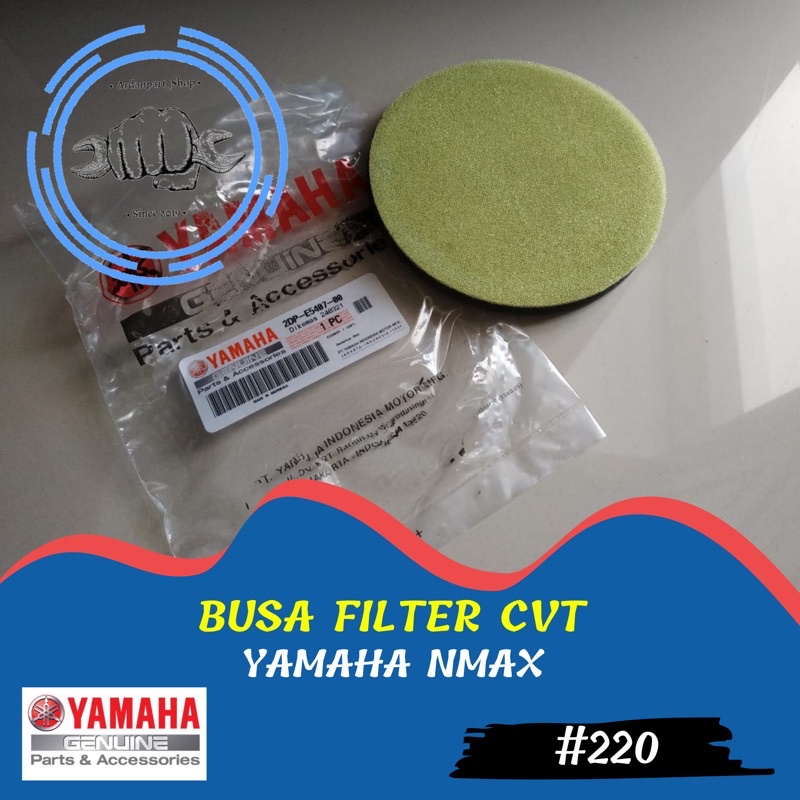 Jual BUSA FILTER CVT NMAX , AEROX 155 , LEXI ORIGINAL YAMAHA | Shopee ...