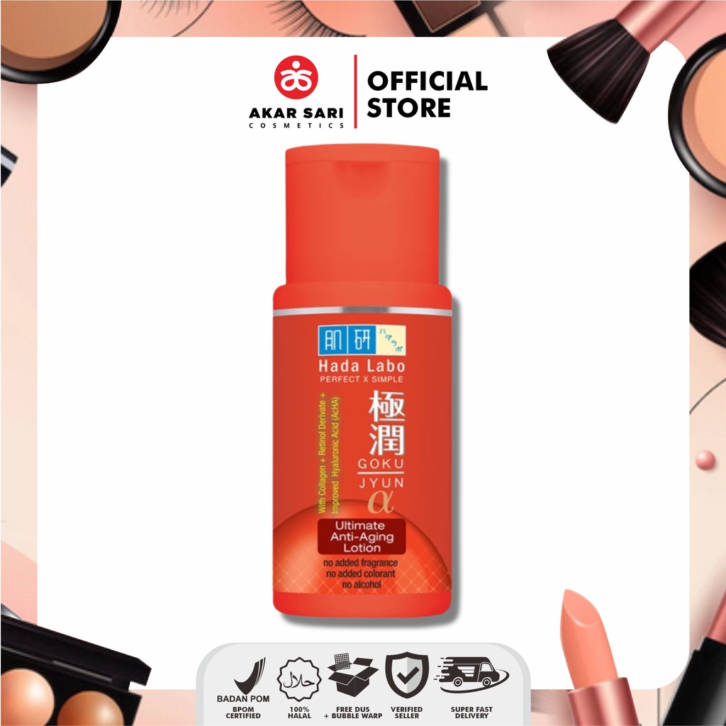 Jual Hada Labo Gokujyun Alpha Ultimate Anti Aging Lotion Toner 100 Ml