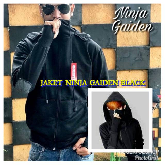 Jual JAKET NINJA GAIDEN BLACK GRADE OFFICIAL | Shopee Indonesia