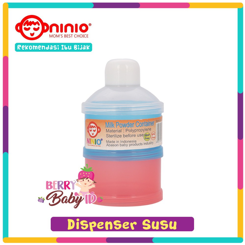 Jual Ninio Tempat Dispenser Susu Bayi - Milk Powder Dispenser 2 Susun ...