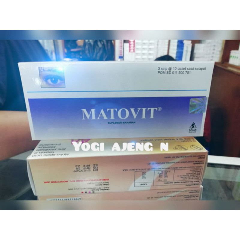 Jual MATOVIT Per box (30 kapsul) | Shopee Indonesia