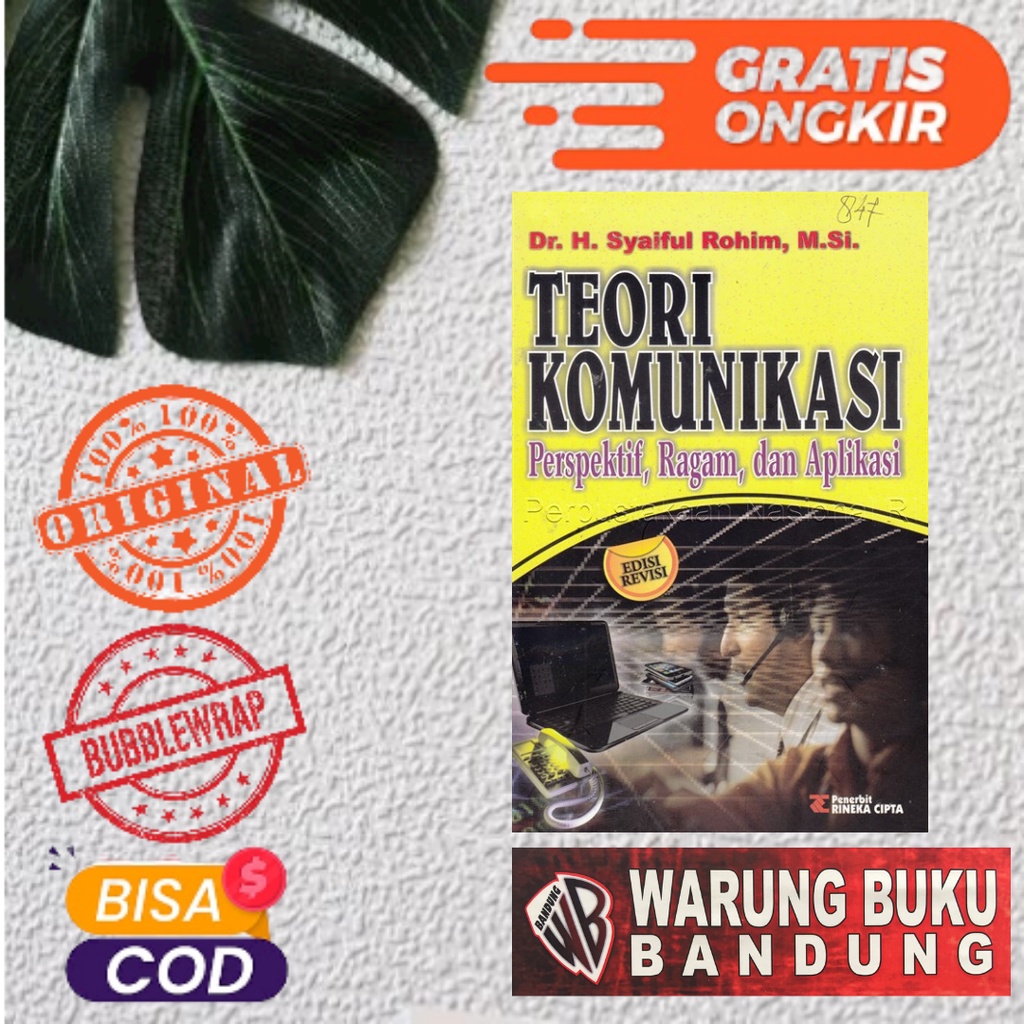Jual Buku Teori Komunikasi : Perspektif, Ragam, dan Aplikasi (Edisi ...