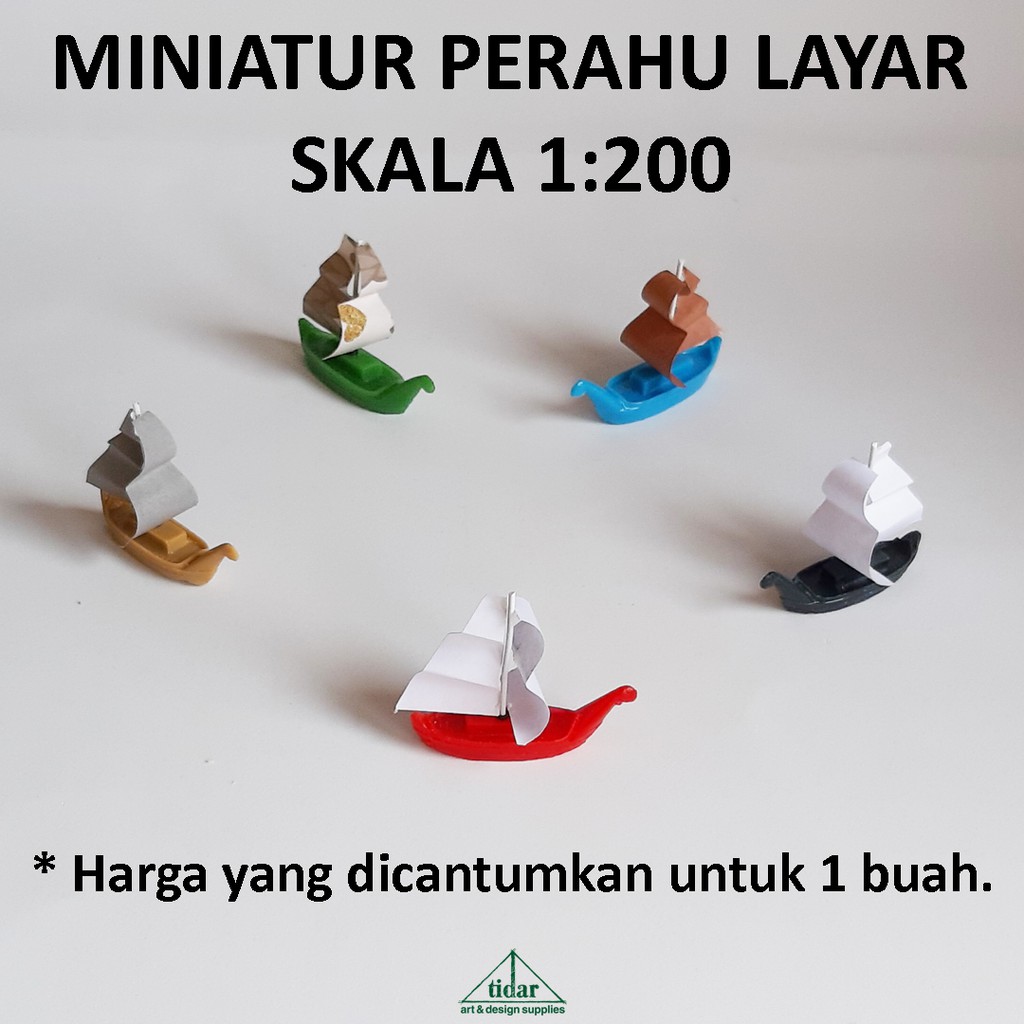 Jual Miniatur Maket Kapal / Perahu Layar Kertas Skala 1:200 | Shopee ...