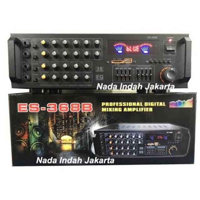Jual POWER AMPLIFIER ES 368 B ES368B 368B USB SD MMC CARD BLUETOOTH ...