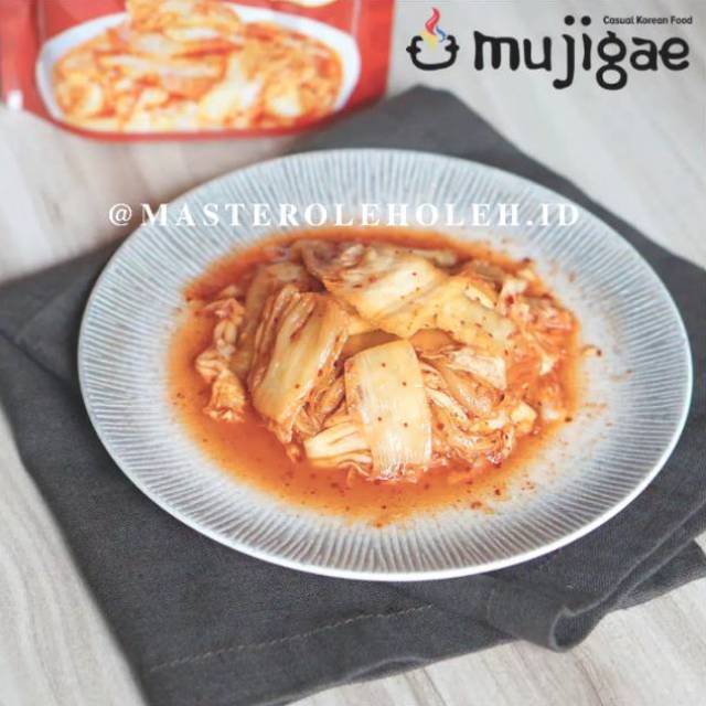 Jual Kimchi Mujigae Korea 200gr Korean Food Kimci Kimchi Sawi Putih ...