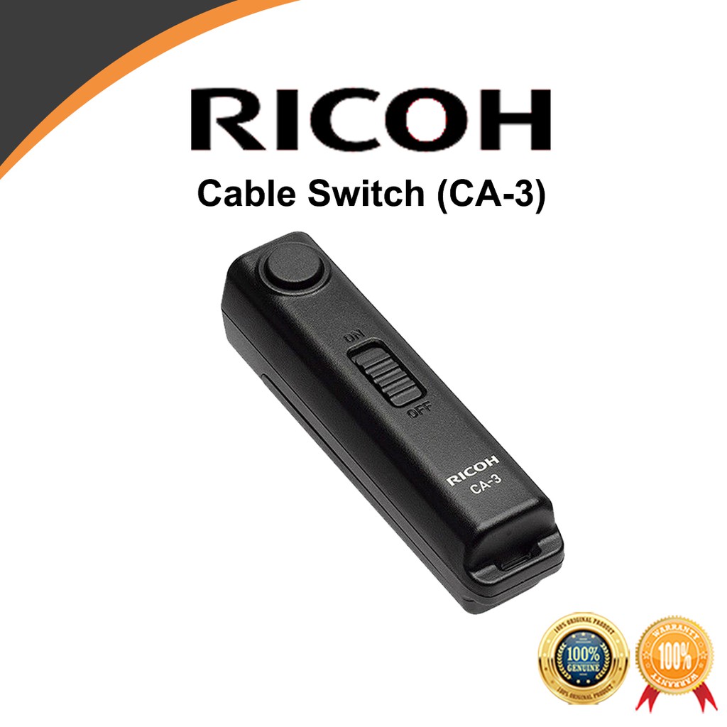 Jual Ricoh Cable Switch (CA-3) Remote Shutter Release for GR Series ...