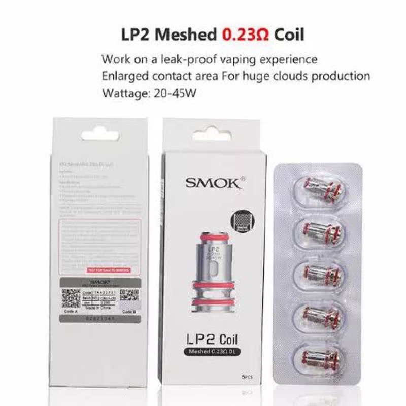 Jual AUTHENTIC OCC SMOK LP2 COIL ( Satuan ) for SMOK RPM4 | Shopee ...