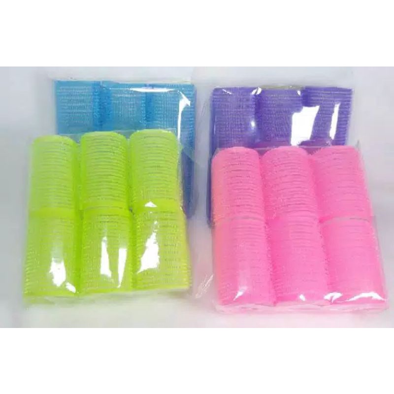 Jual Rol rambut besar isi 6 pcs rol otomatis | Shopee Indonesia