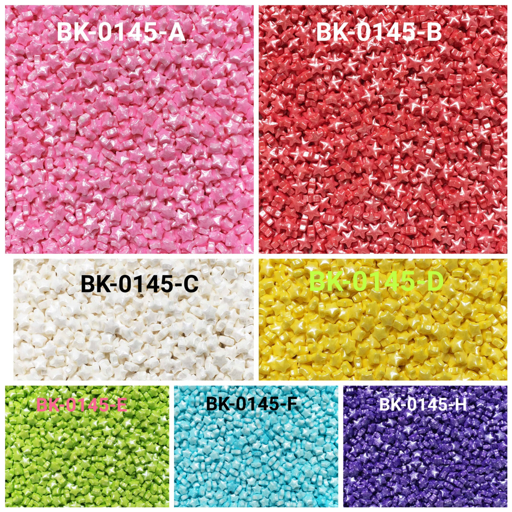 Jual GR-BK-0145 Sprinkles sprinkle sprinkel 30 gram bintang star yamama ...