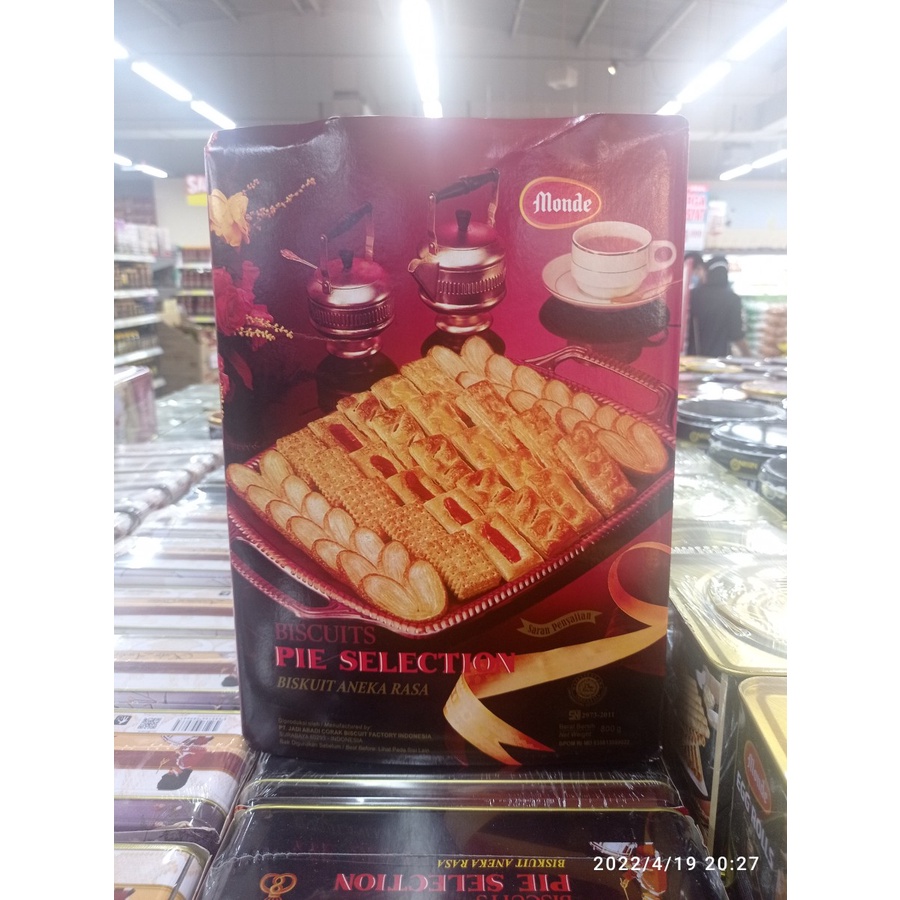 Jual MONDE PIE SELECTION - BISKUIT ANEKA RASA | Shopee Indonesia