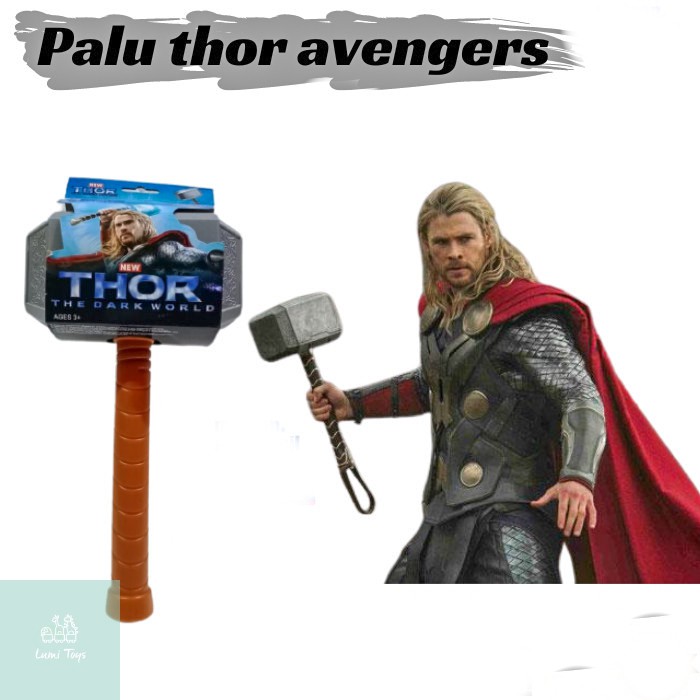 Jual Mainan Anak Palu Thor Hammer Avengers Superhero | Shopee Indonesia