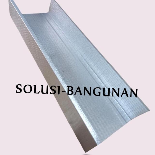 Jual METAL STUD 76 / RANGKA PARTISI / RANGKA GYPSUM / C STUD 76 0,3MM ...
