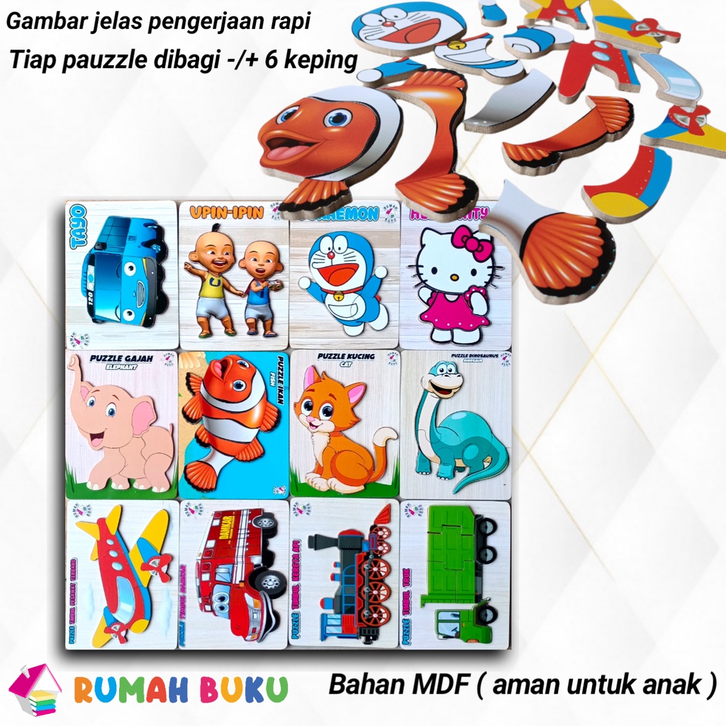 Jual Puzzle Timbul - (ukuran 15 x 21cm) RB | Shopee Indonesia