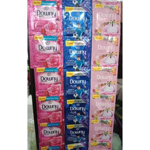 Jual DOWNY Renteng 12x10ml Pewangi dan Pelembut Cucian (1renteng ...