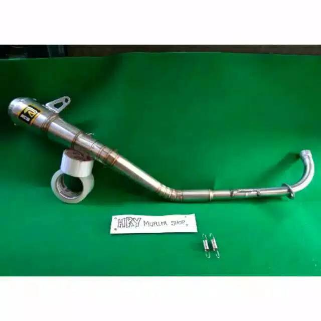 Jual knalpot rcb model gtx road race drag race buat all motor bebek ...