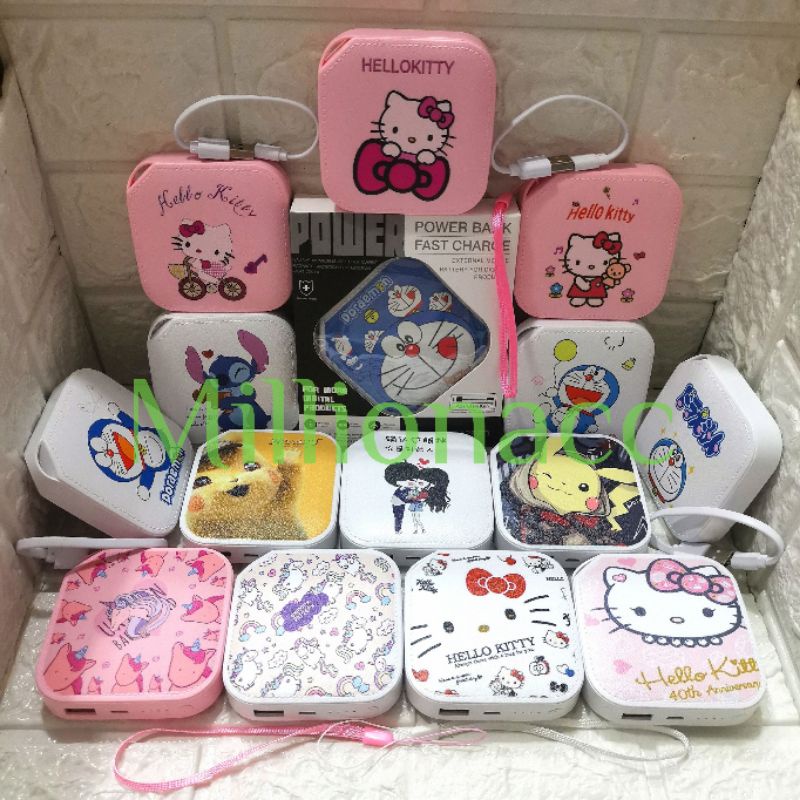 Jual Powerbank Karakter / Powerbank unik lucu / pb murah | Shopee Indonesia