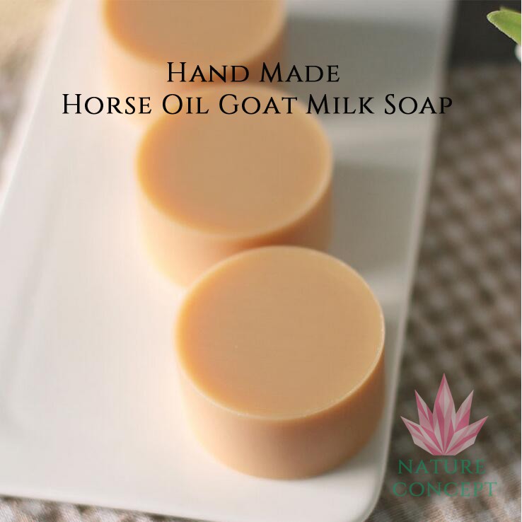 Jual Sabun Cuci Muka Unik Horse Oil Goat Milk Soap Handmade soap ...