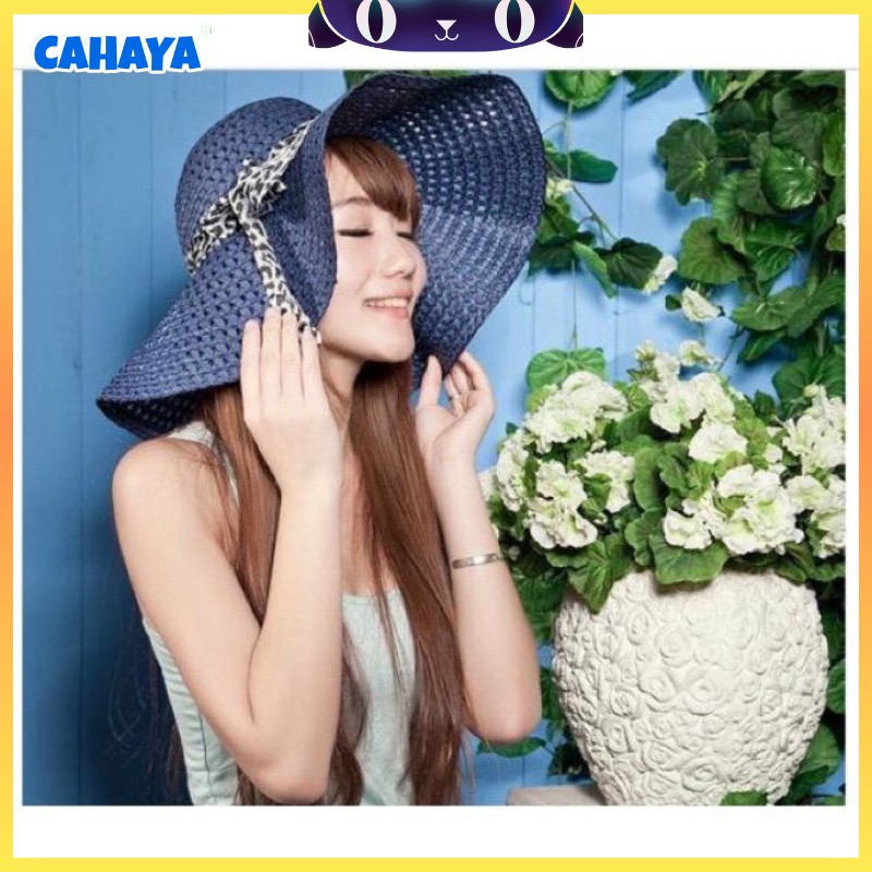 Jual Topi Pantai Pita Polkadot Bisa Di Lipat T8 | Shopee Indonesia