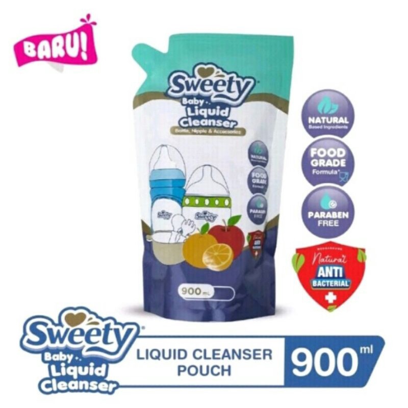 Jual sweety baby liquiid cleanser bottle 200ml/ 450ml/500ml/900ml ...