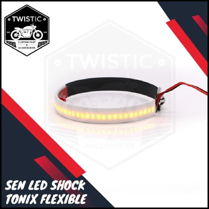 Jual Lampu Sen Sein Shock Depan Led Fleksible Strip Tonix Motor ...