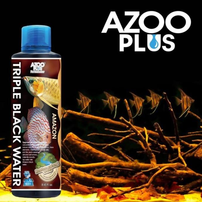 Jual Azoo Plus Triple Black Water 120 ml - 250 ml | Shopee Indonesia