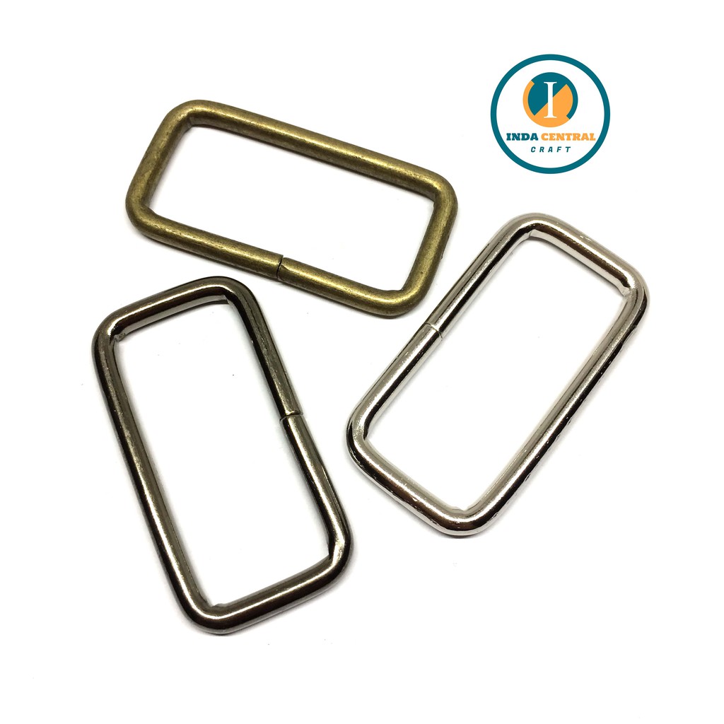 Jual RING KOTAK GESPER TAS BESI 3.8 CM | Shopee Indonesia