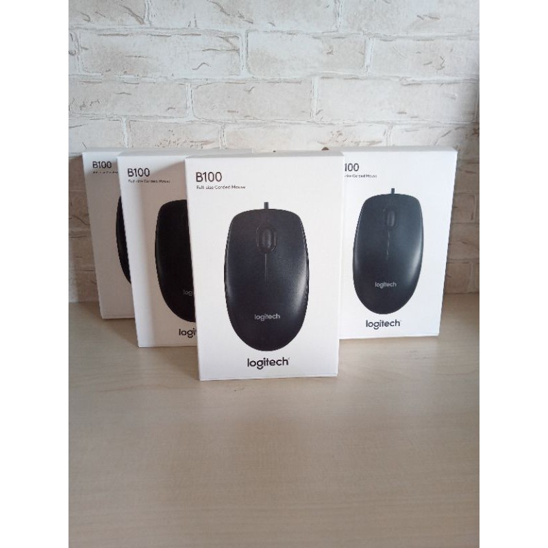 Jual MOUSE LOGITECH B100 ORIGINAL | Shopee Indonesia