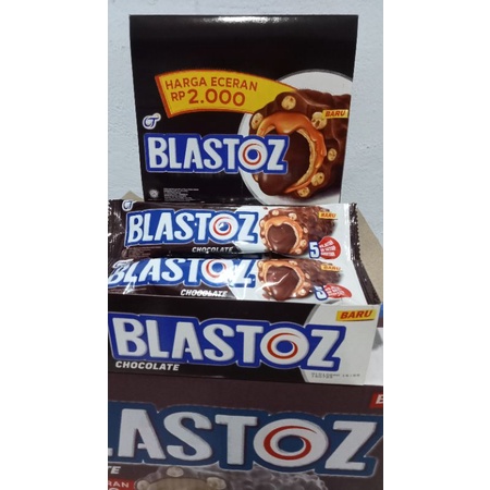 Jual BLASTOZ CHOCOLATE ( 1 box isi 12 psc) | Shopee Indonesia