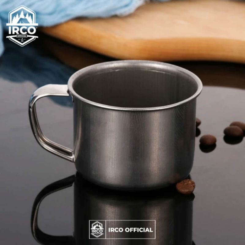Jual Gelas Camping Outdoor Irco Stainless Polos Ukuran 140ml - Cangkir ...