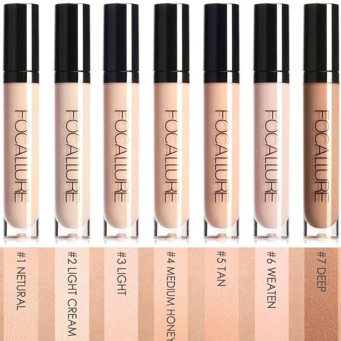 Jual relaecnoc- fa52 focallure full coverage concealer - 03 light ...