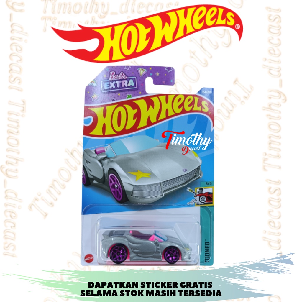 Jual Hot Wheels Barbie Extra Pink Abu - Abu Original | Shopee Indonesia