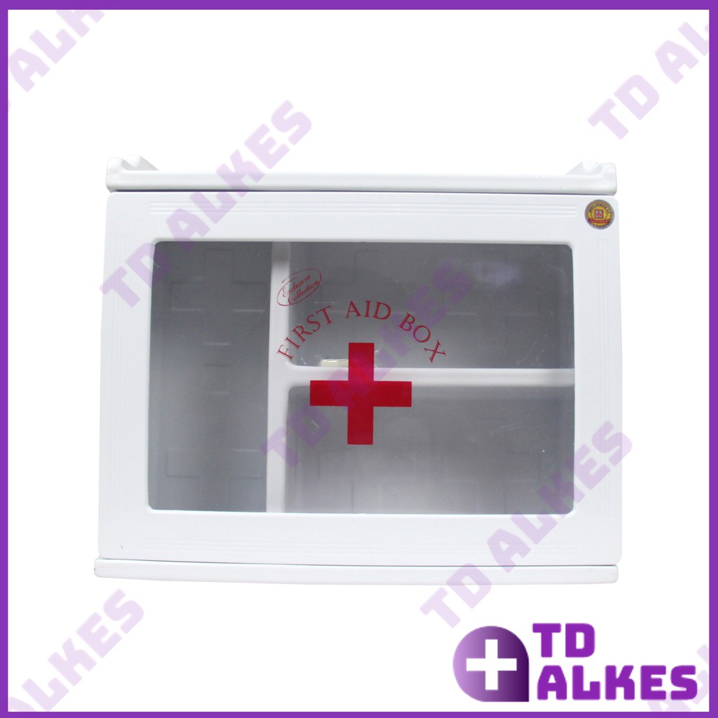 Jual First Aid Box PPPK Kotak Obat P3K Gantung Dinding Kantor Maspion ...