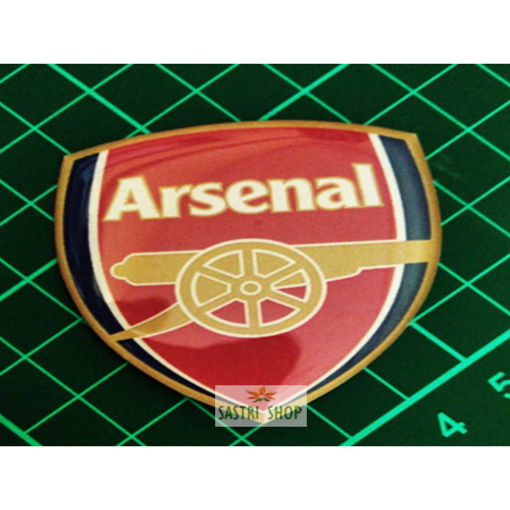 Jual Stiker Timbul Edisi Club Bola Arsenal | Shopee Indonesia