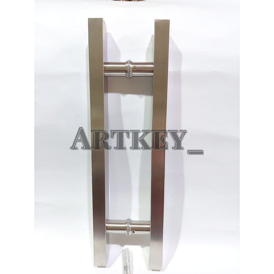 Jual HANDLE PINTU KAYU/KACA/ALUMUNIUM MODEL H holo 25 x 38 mm as 35 x ...