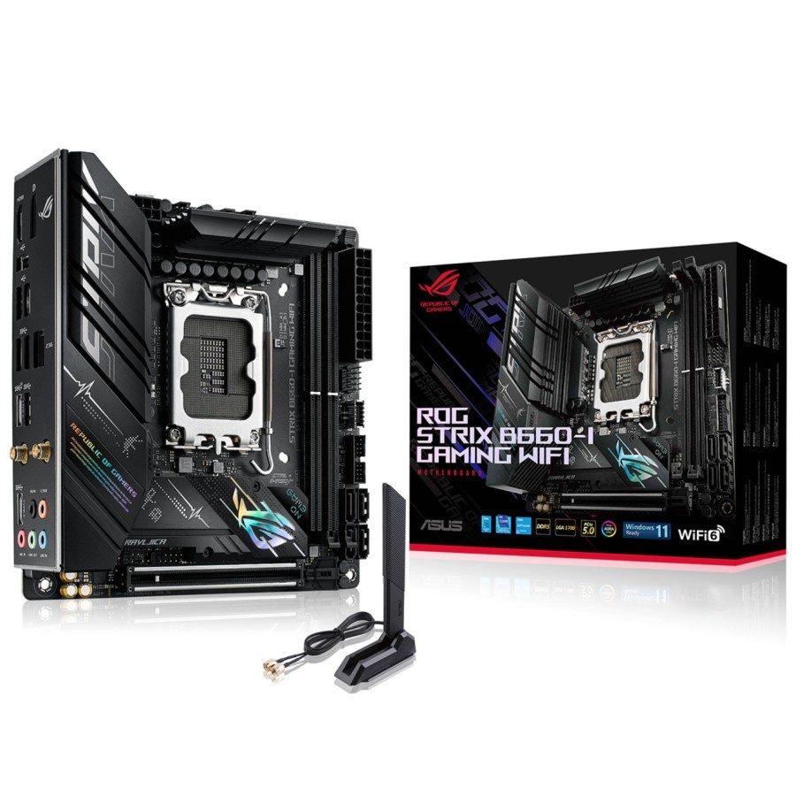 Jual ASUS ROG STRIX B660-I GAMING WIFI DDR5 INTEL B660 LGA1700 ...