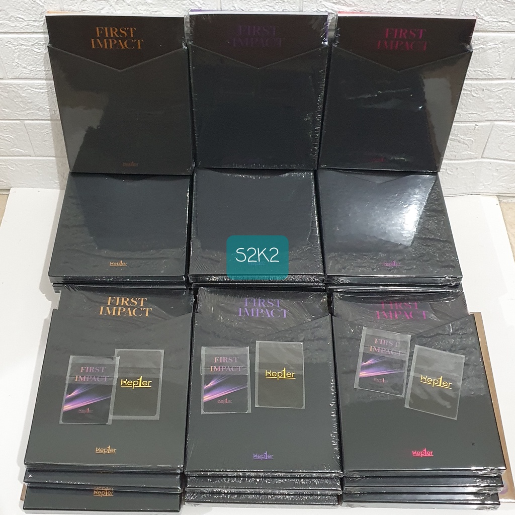 Jual Kep1er Mini Album FIRST IMPACT With PO Benefit (READY STOCK) | Shopee Indonesia