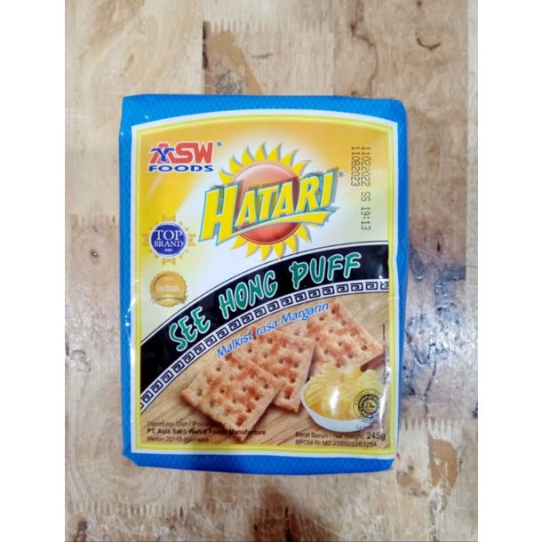 Jual Biskuit Hatari See Hong Puff Malkist Margarin | Shopee Indonesia