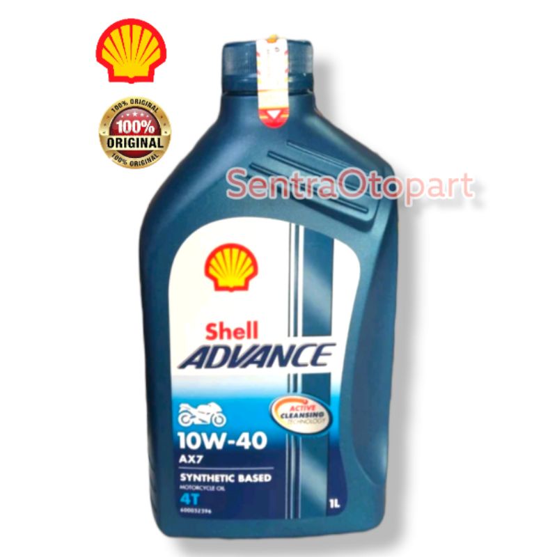 Jual Oli shell advance ax7 10w40 1 liter | Shopee Indonesia