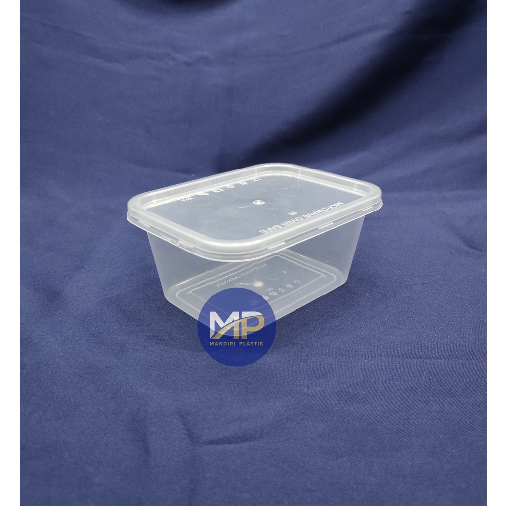 Jual Thinwall Rectangle OT 250ml Cup Mika OTI Food Container Kotak ...