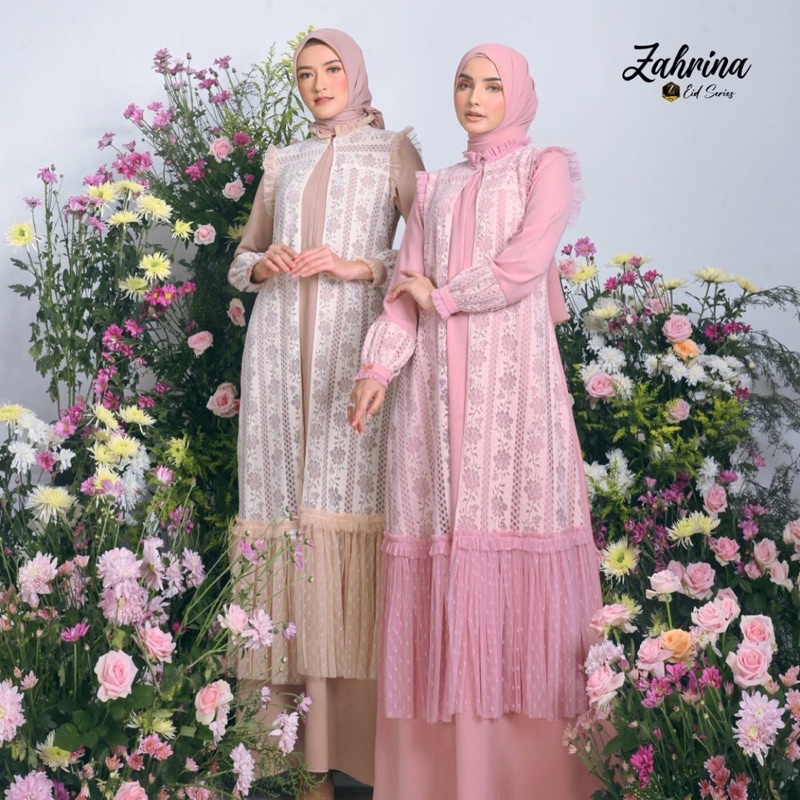 Jual Dress zahrina ( eid series by zalifa ) | Shopee Indonesia