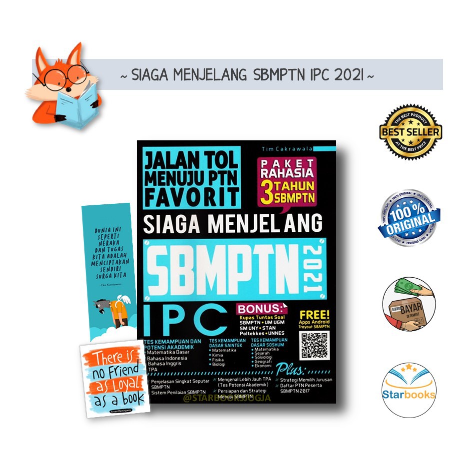 Jual Buku Siaga Menjelang SBMPTN 2021 IPC: Jalan Tol Menuju PTN Favorit - Cakrawala (Buku ...
