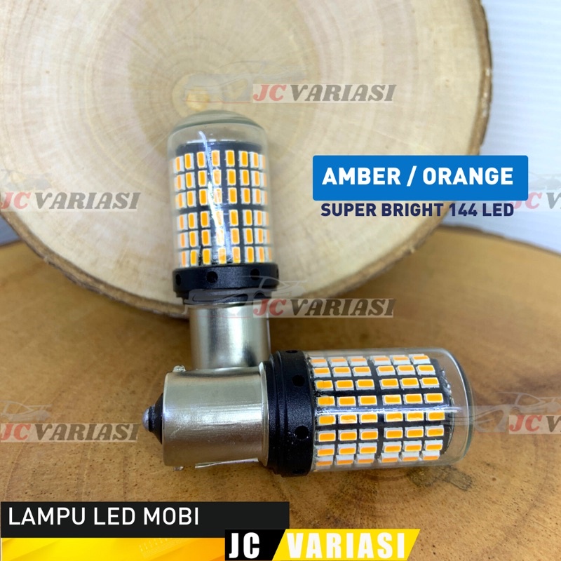 Jual LAMPU S25 CANBUS 144 LED MATA 1 SUPER BRIGHT SEIN MUNDUR SUPER ...