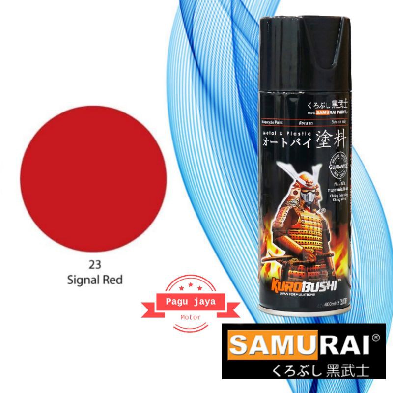 Jual samurai paint 400cc semua warna standard color's cat semprot spray pilok pilox samuraipaint ...