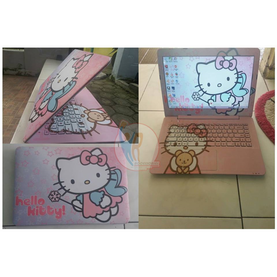 Jual Original Garskin Laptop Full Body Asus A455L Series Motif Hello ...