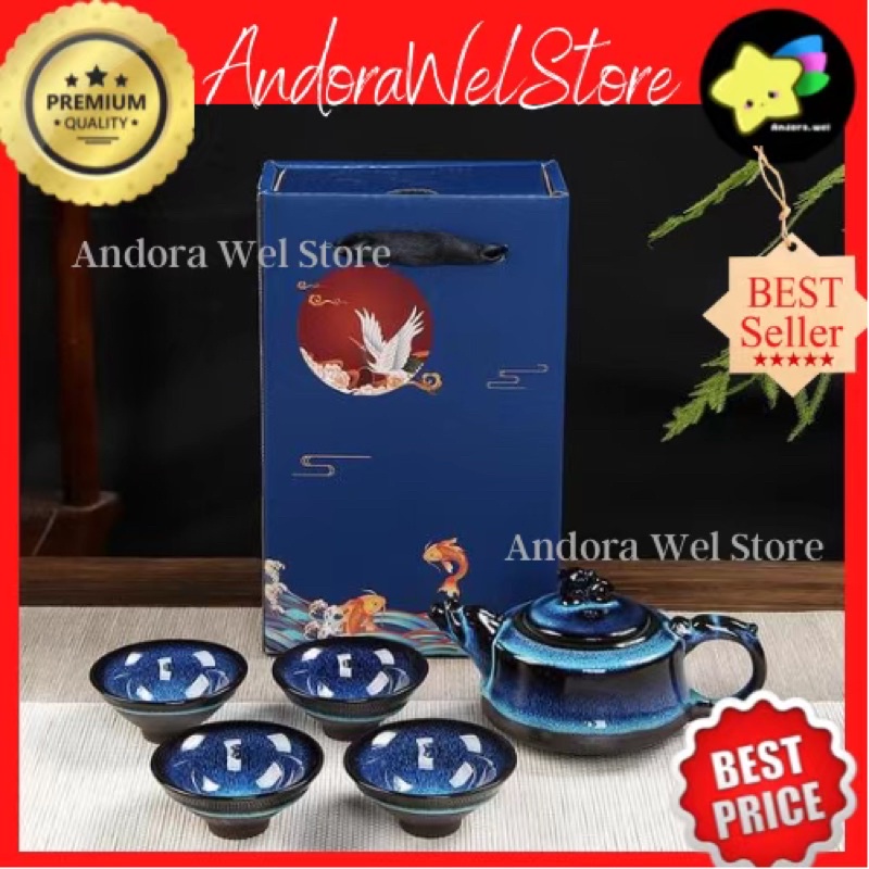 Jual Chinese Tea Porcelain Tea Set Kungfu Tea Set High Quality Chinese ...