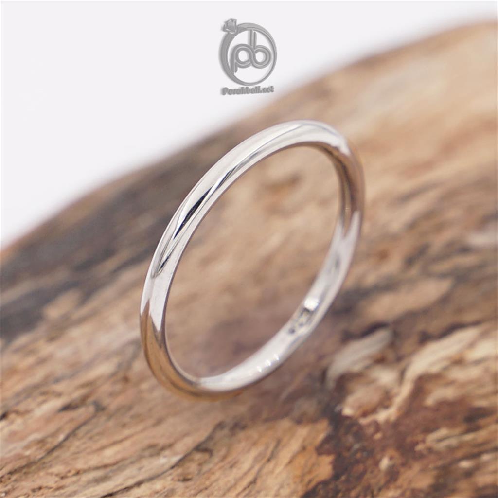 Jual Cincin Simple Pria Wanita 925 Perak Asli Plain Kawat Midi | Shopee ...
