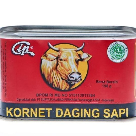 Jual CIP CORNED BEEF KALENG 198GR | Shopee Indonesia